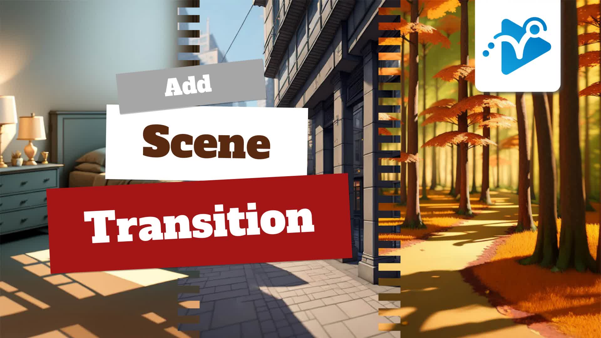 How to achieve Smooth Scene Transition with Various Effects - AniFuzion