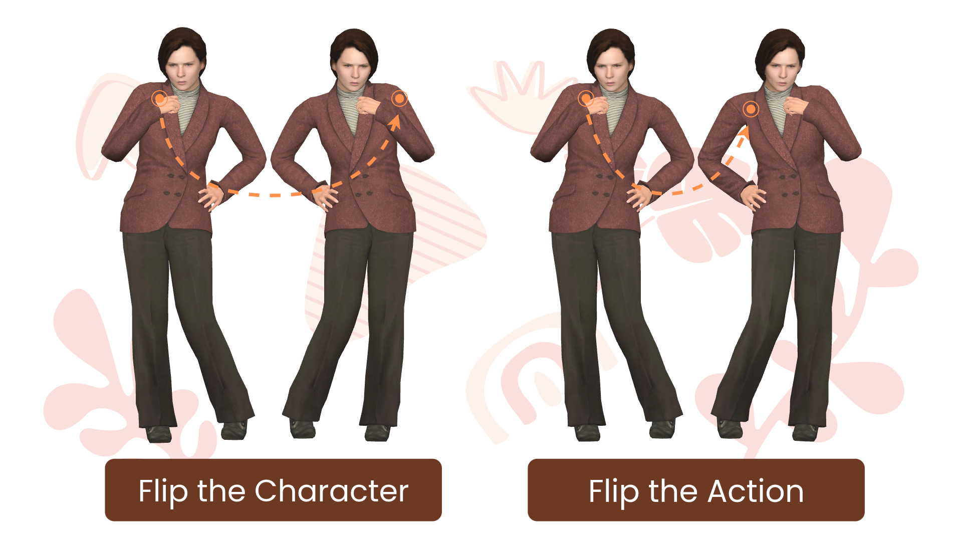 Mastering Action Flipping in AniFuzion - AniFuzion