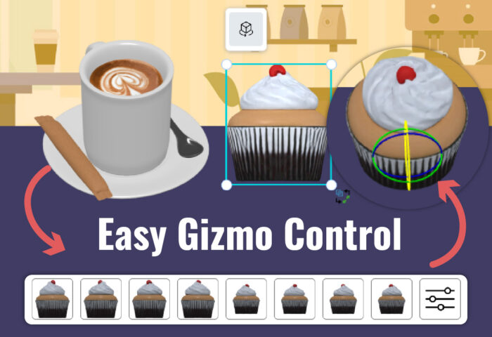Practical Applications of Gizmo Rotation